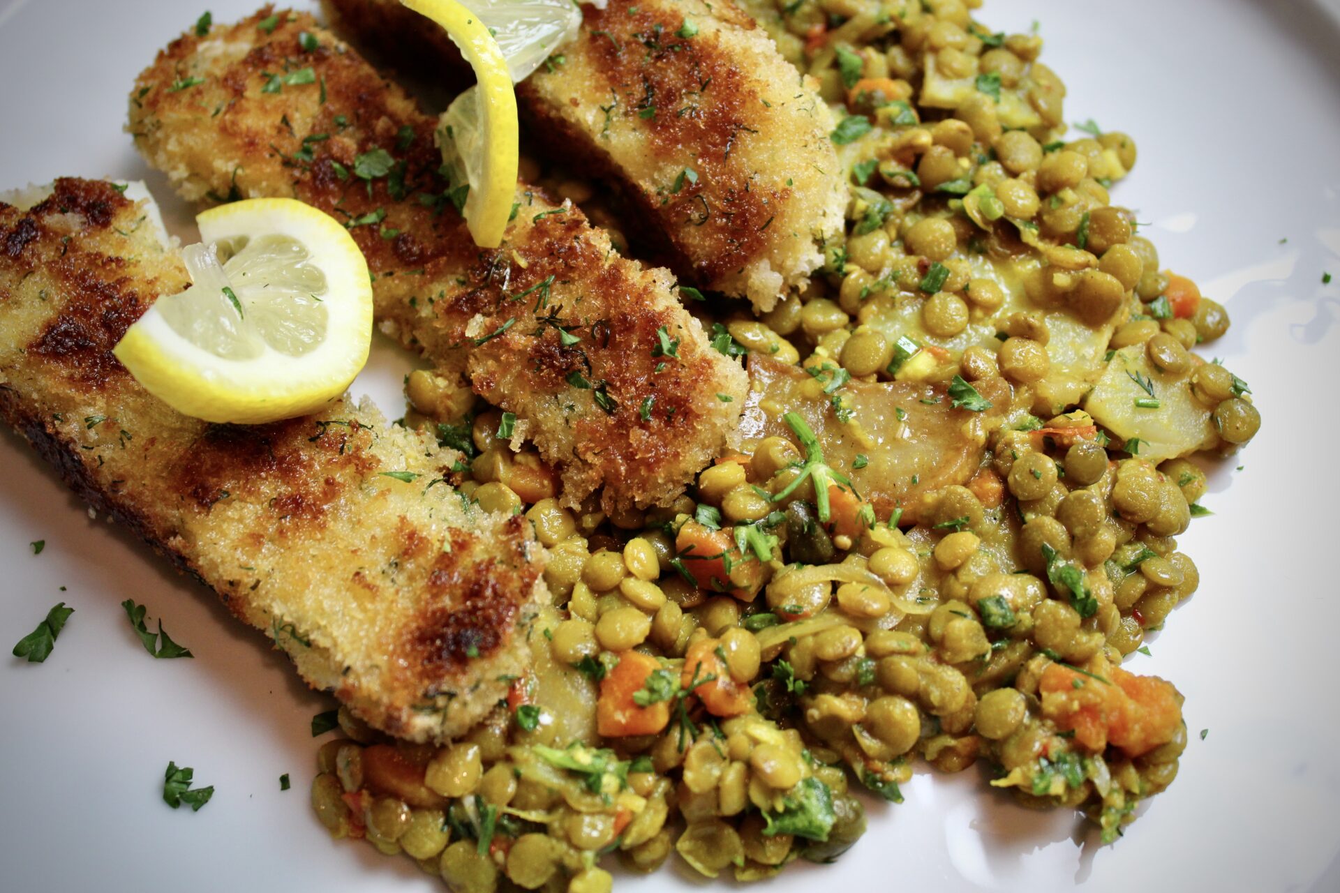 Dilly Breaded Fish Sticks - Sow The Table